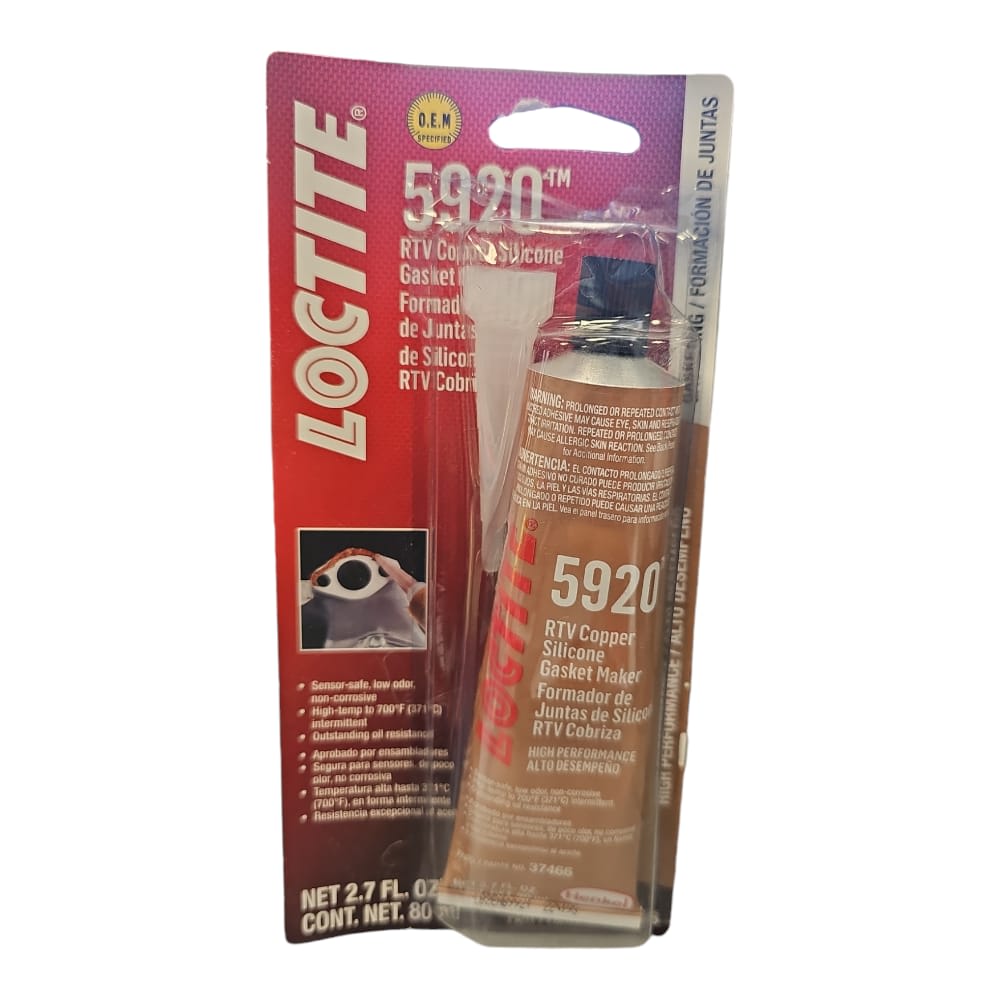SILICONA LOCTITE 5920 OXIMIC ULTRA COPPER | Car and Truck Ltda