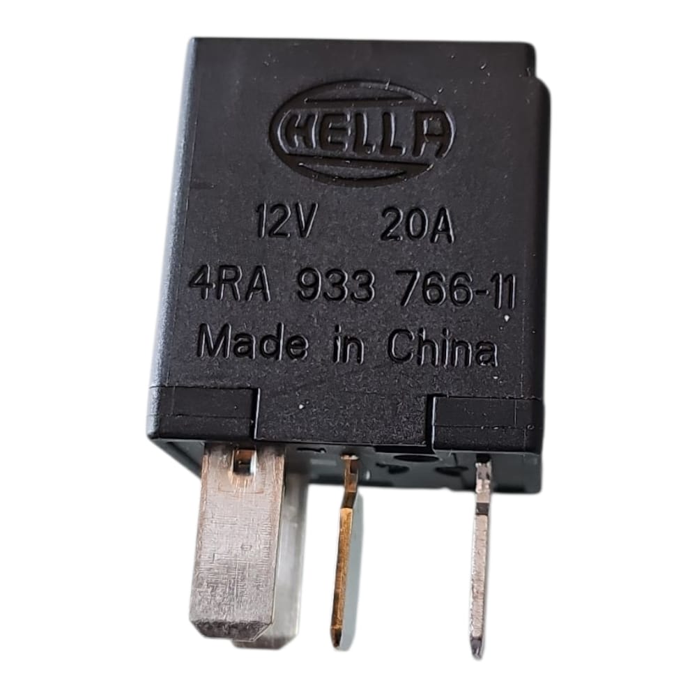 MICRO RELAY 12V 20AMP 4 PATAS CON RESISTENCIA HELLA | Car and Truck Ltda