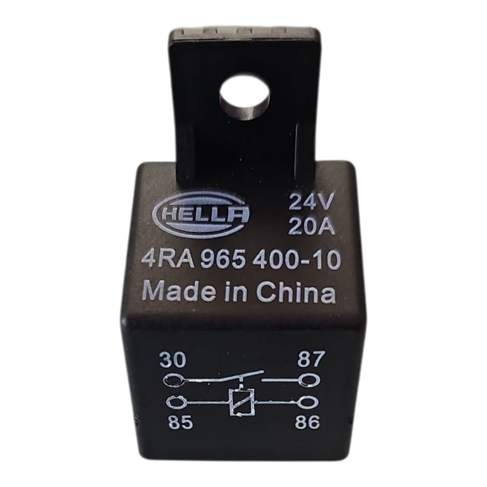 RELAY 24V 4P 20A HELLA | Car and Truck Ltda