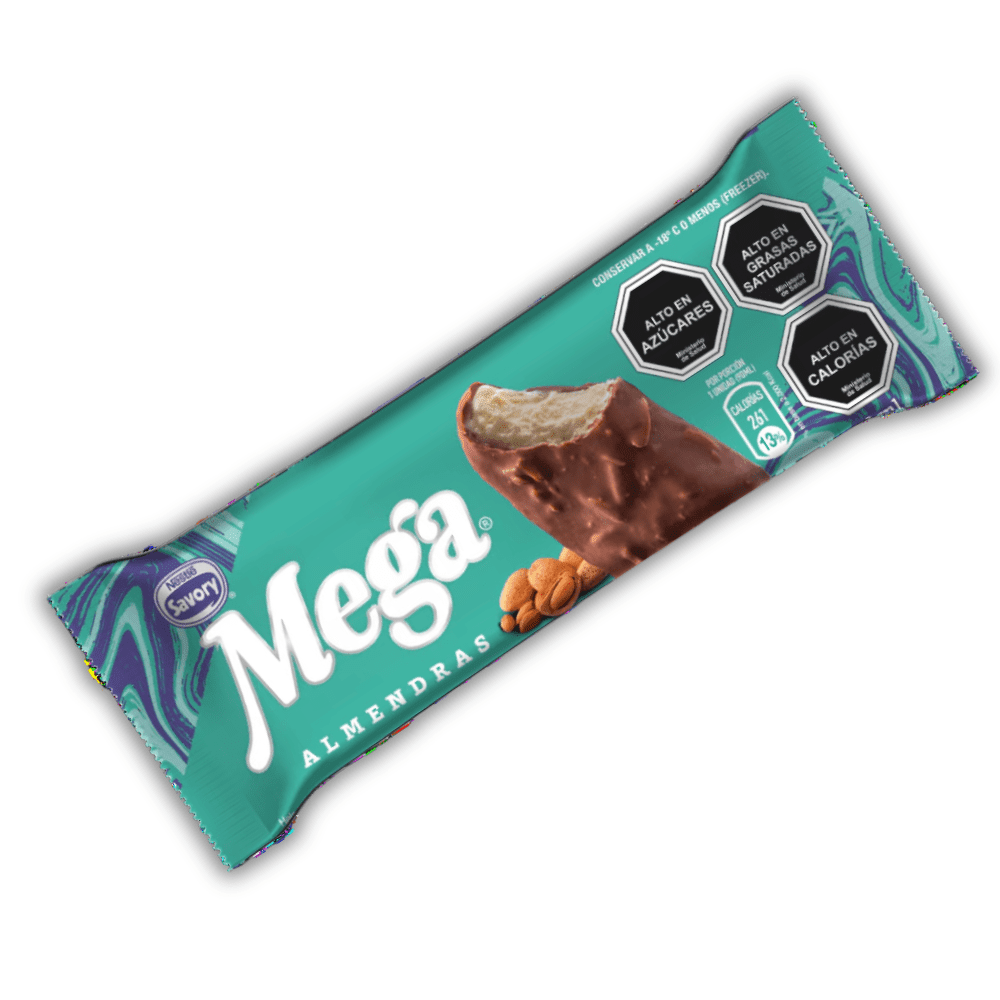 HELADO MEGA ALMENDRA PALETA 90ML. | Los Helechos