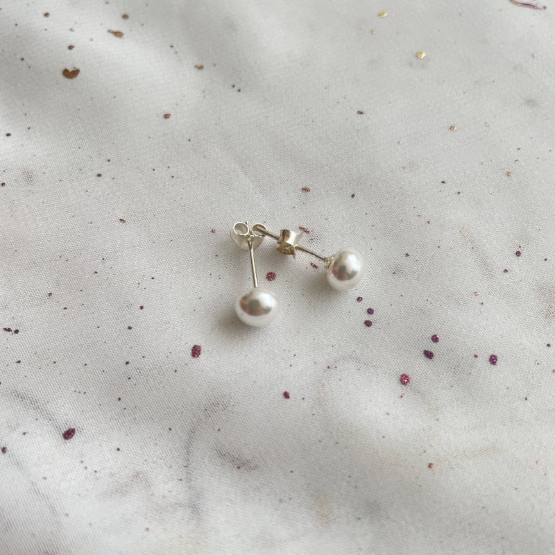 Aros Plata 925 Perlas | ADcesorios