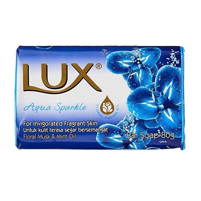 LUX JABÓN EN BARRA 80G AQUA SPARKLE | Tío Cleaning