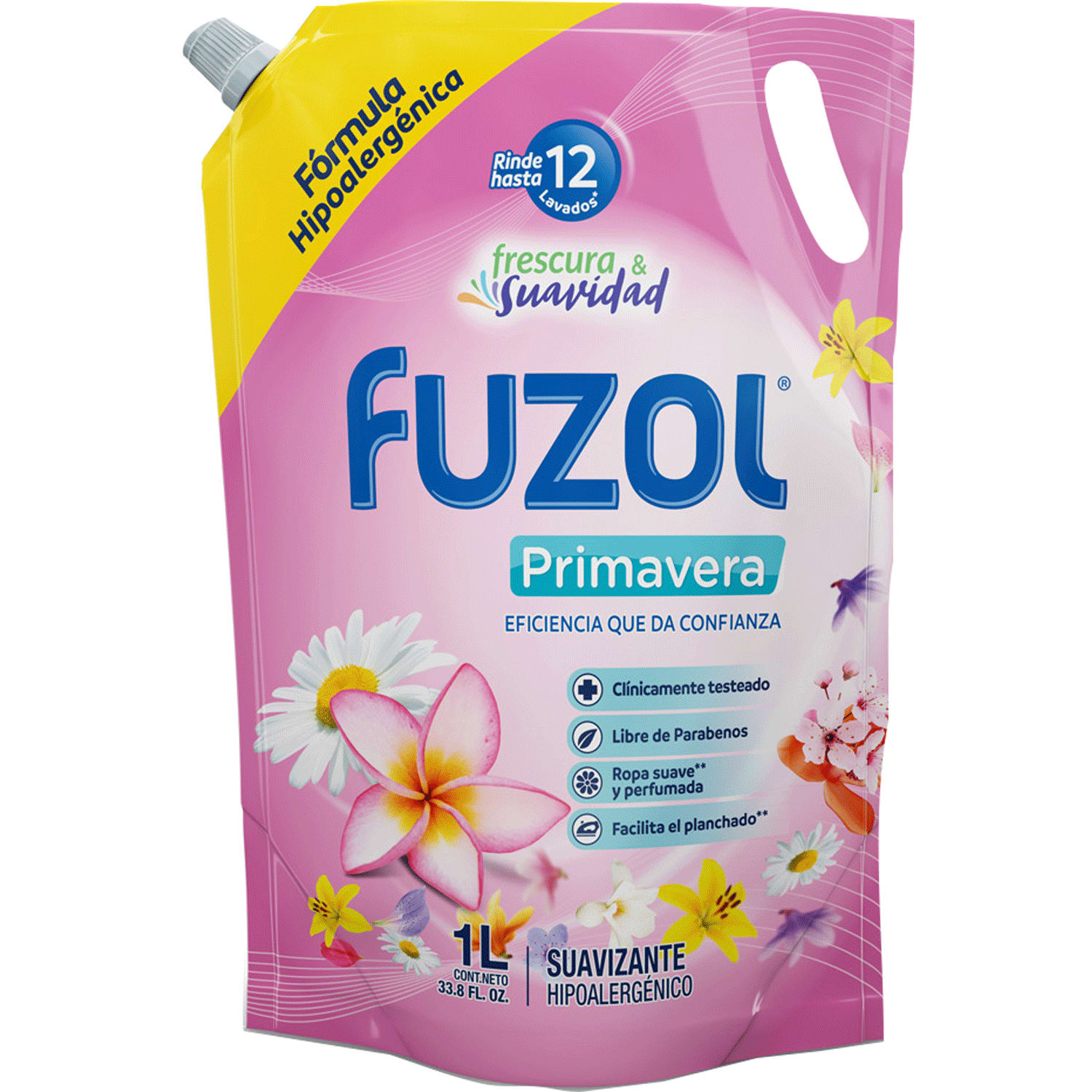 Suavizante Fuzol primavera doypack 1 litro | Tío Cleaning