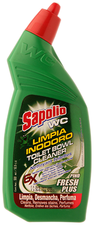 Limpia Inodoro Sapolio fresh Plus pino 500 ml | Tío Cleaning