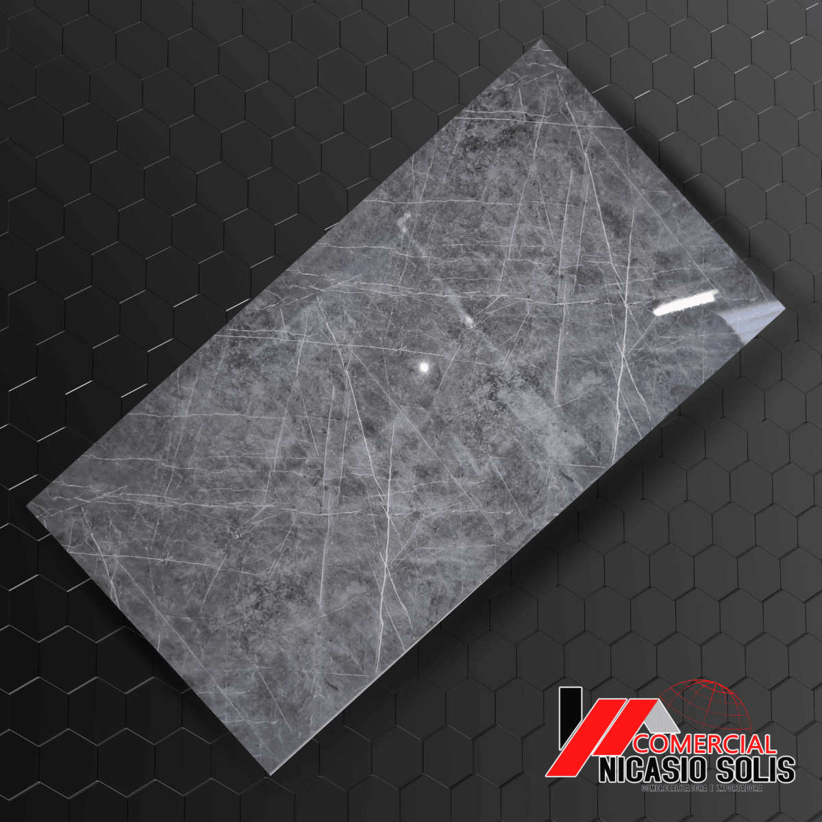 PME-05 PLACA MÁRMOL ELEGANT GRIS MARMOLEADO | Comercial Nicasio Solis ...