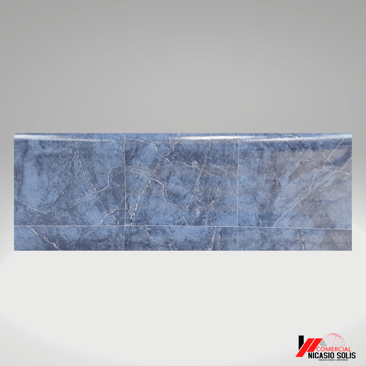 Linóleo 0.7mm pared Aqua Marina Marmoleado | Comercial Nicasio Solis ...