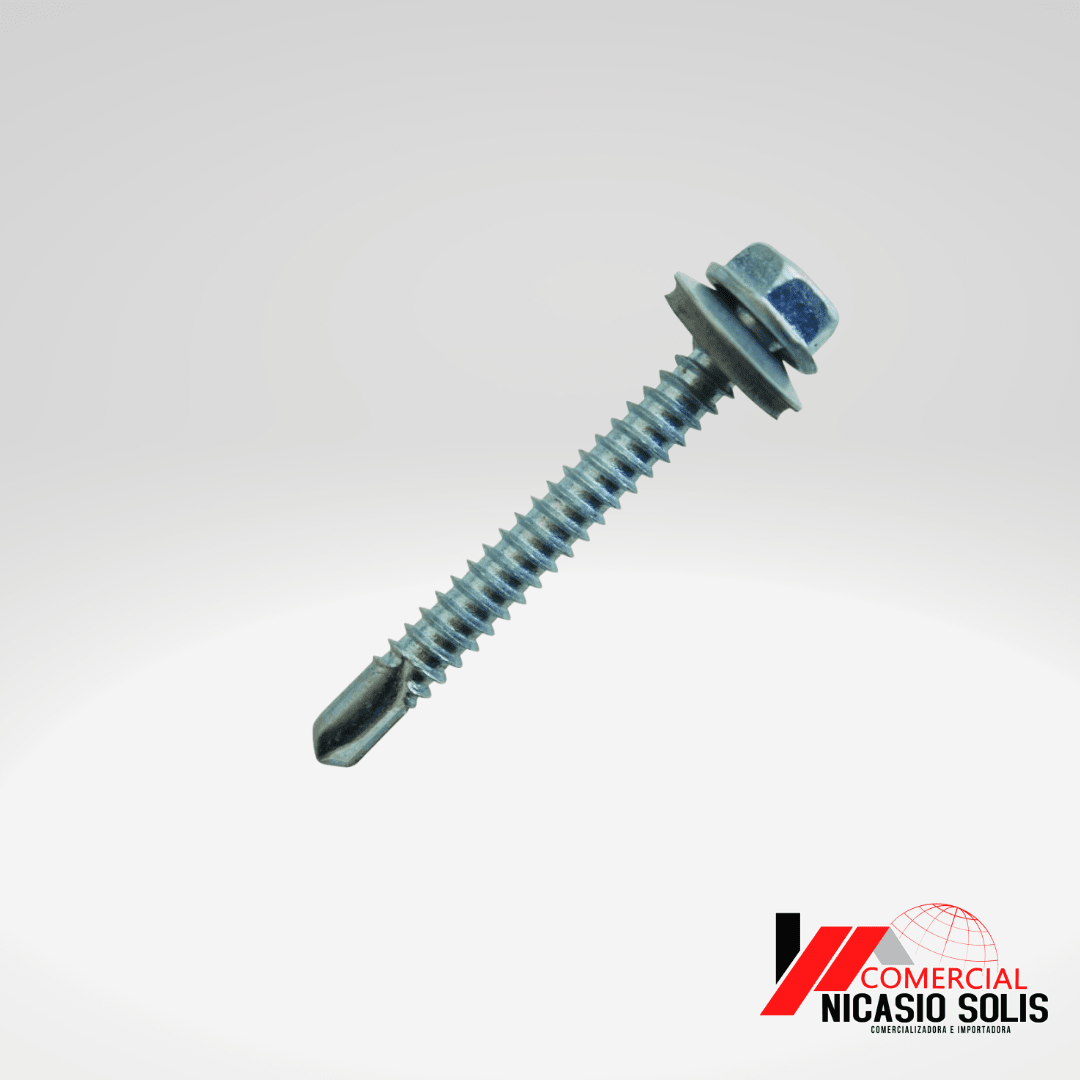 Hexagonal autoperforante 14x 6 c3/8 | Comercial Nicasio Solis | venta de materiales de construcción