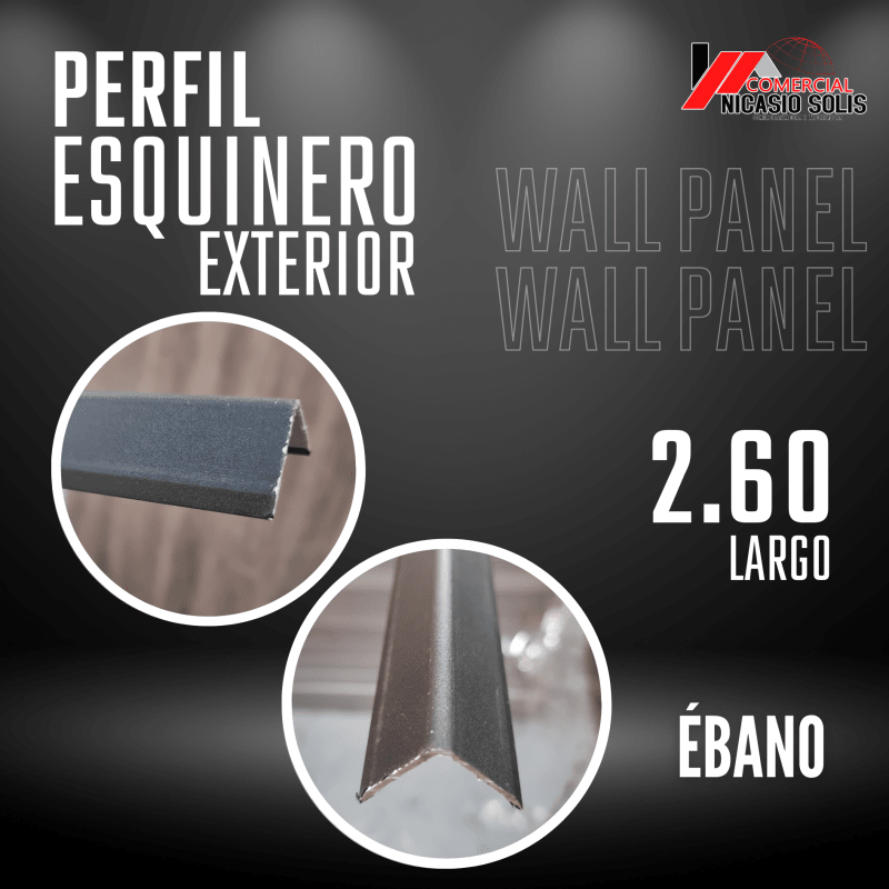 PERFILES WALL PANEL | Comercial Nicasio Solis | venta de materiales de ...