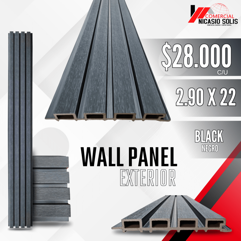WALLPANEL EXTERIOR | Comercial Nicasio Solis | venta de materiales de construcción