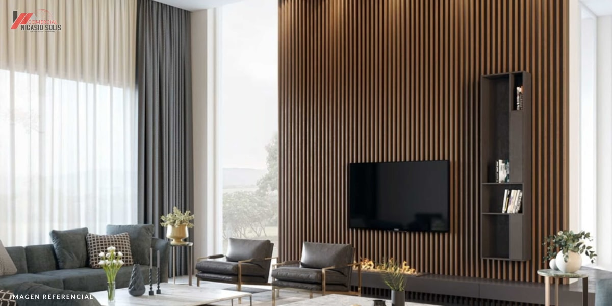 WALL PANEL GRIS PERLA 2.60 X 16 | Comercial Nicasio Solis | venta de ...