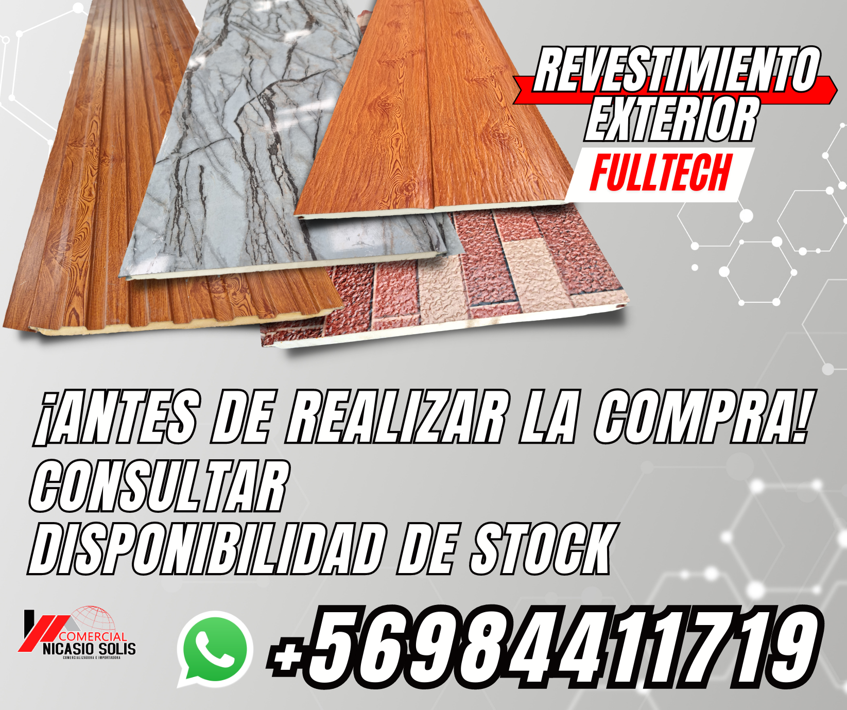 MÁRMOL NEGRO FULLTECH EXTERIOR | Comercial Nicasio Solis | venta de materiales de construcción