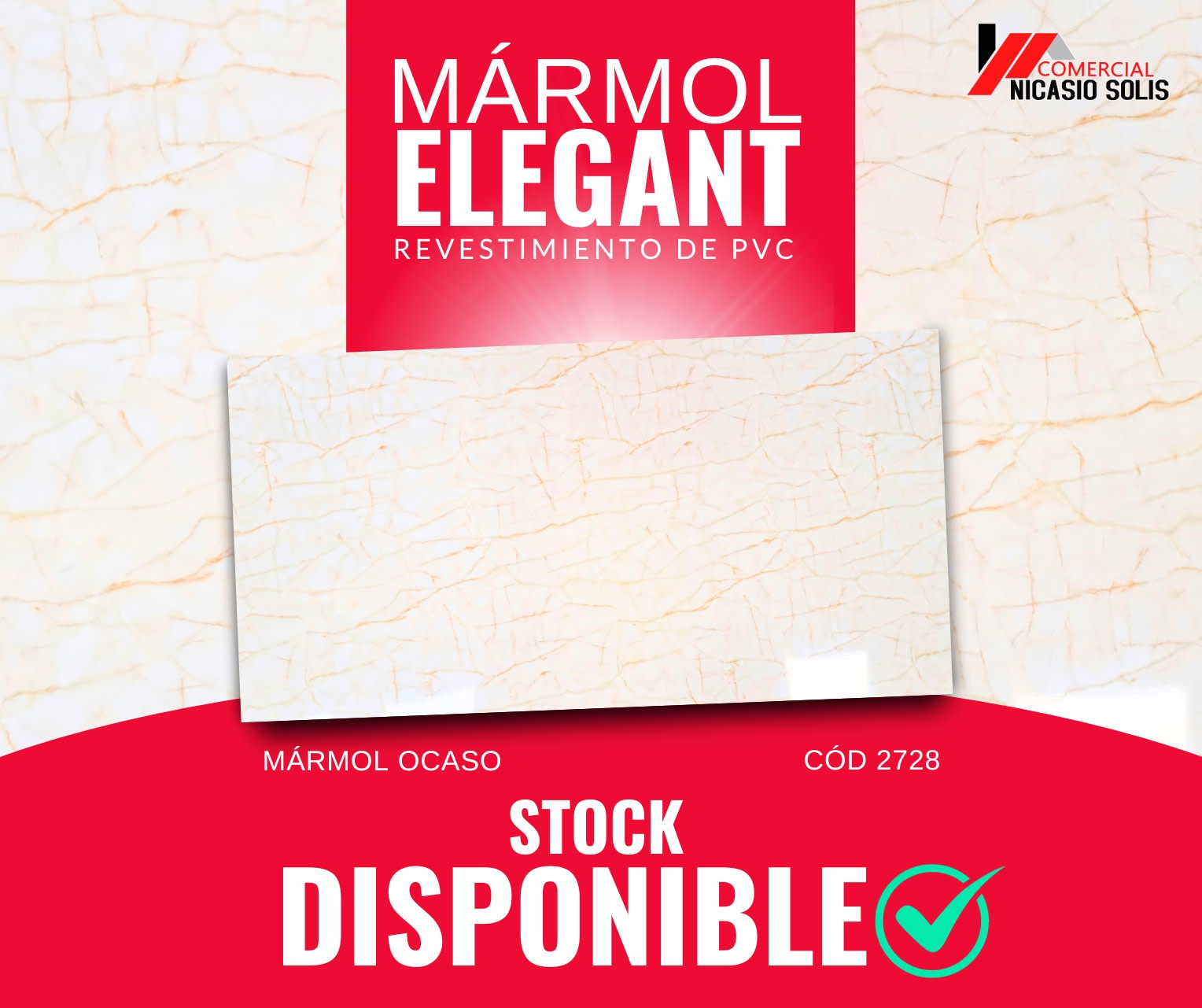 PME-09 PLACA MARMOL ELEGANT OCASO | Comercial Nicasio Solis | venta de ...