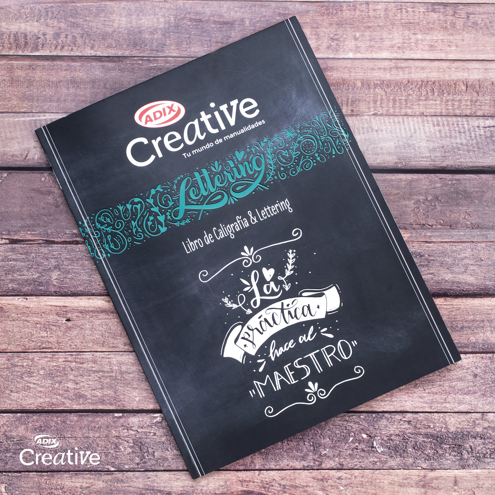 LIBRO LETERING ADIX CREATIVE - Nivel I - Introducción | La Pencilería