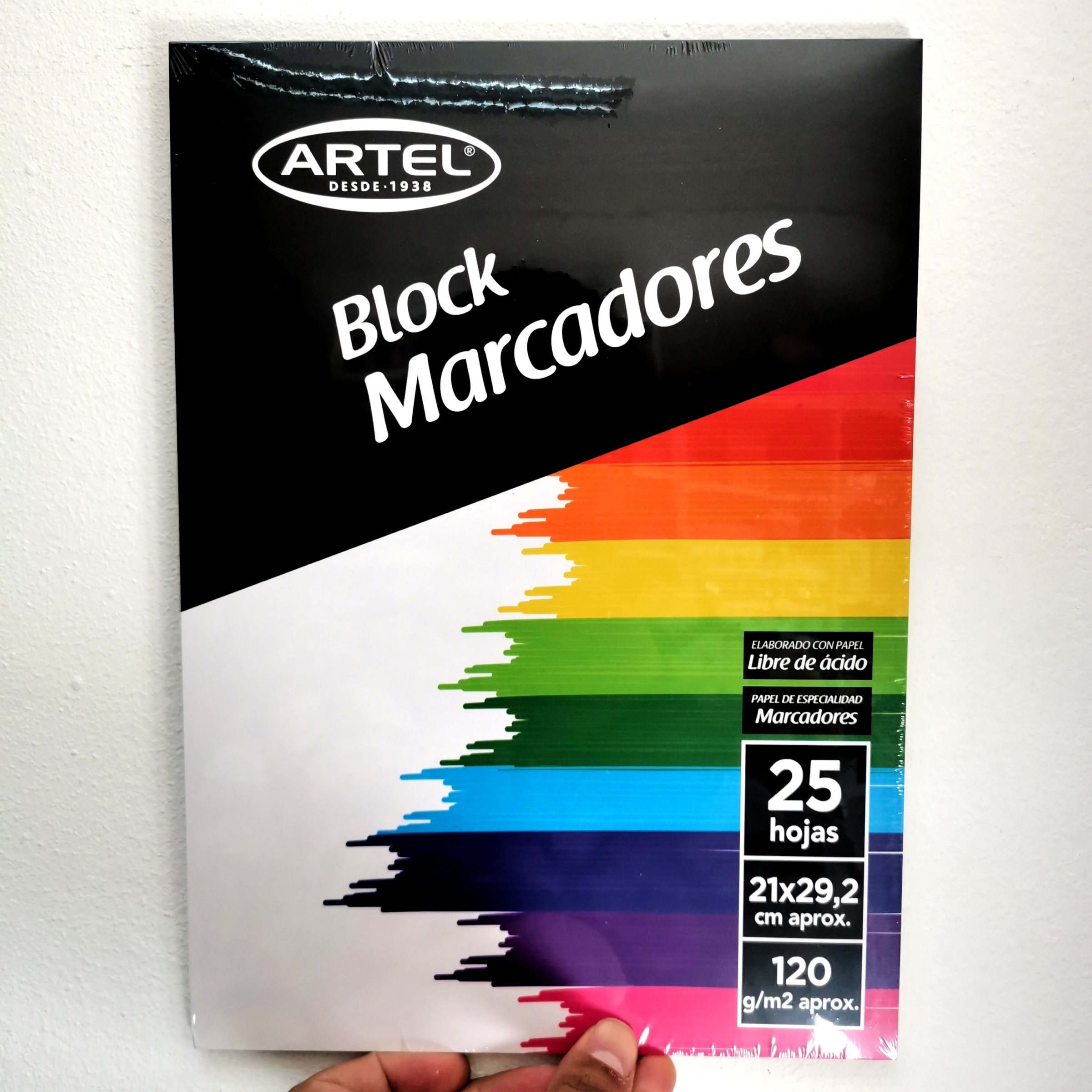 BLOCK ARTEL para Marcadores A4 | La Pencilería