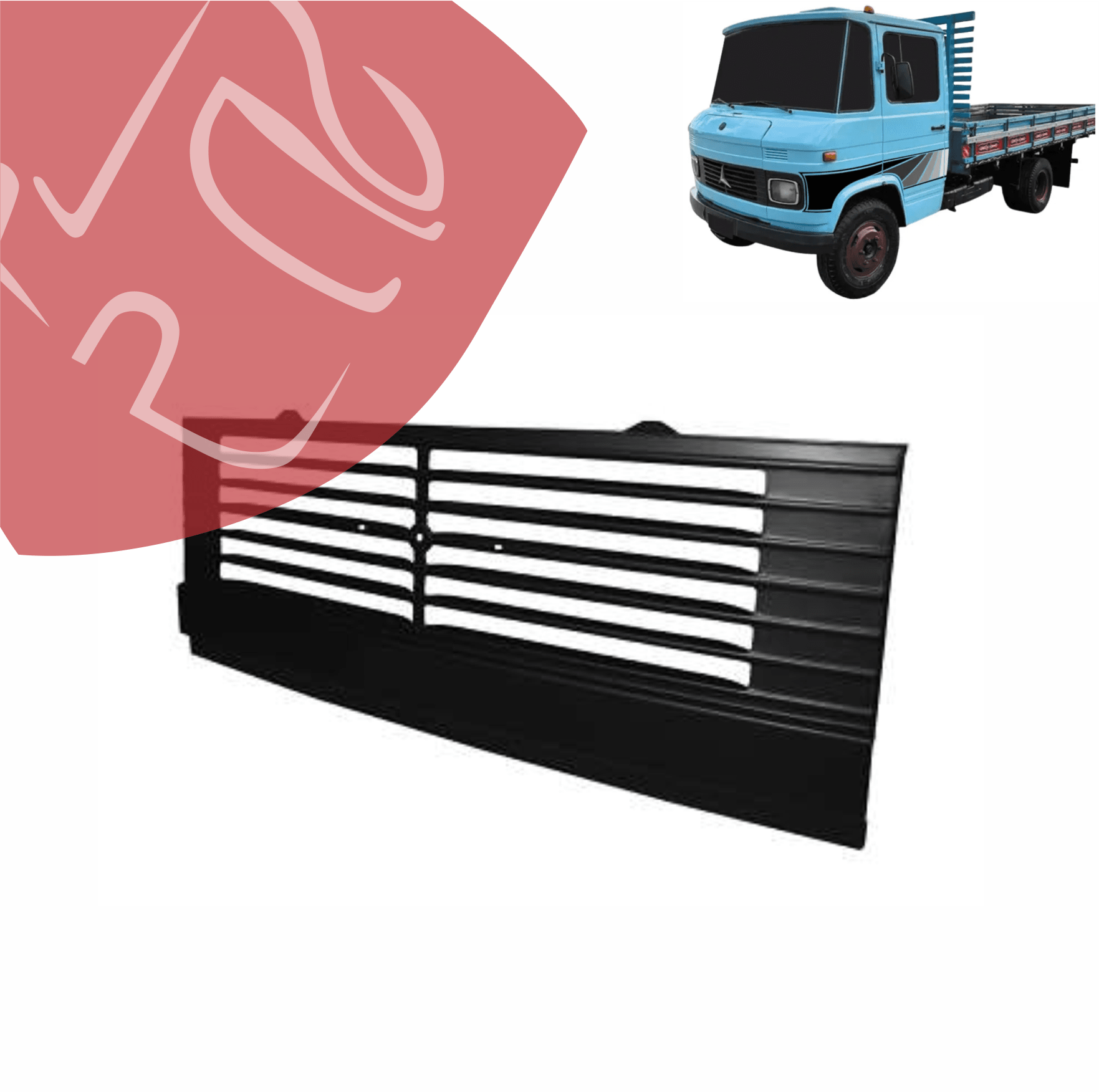 MASCARA FRONTAL REJILLA MERCEDES BENZ 608 708 | Accesorios Ogaz