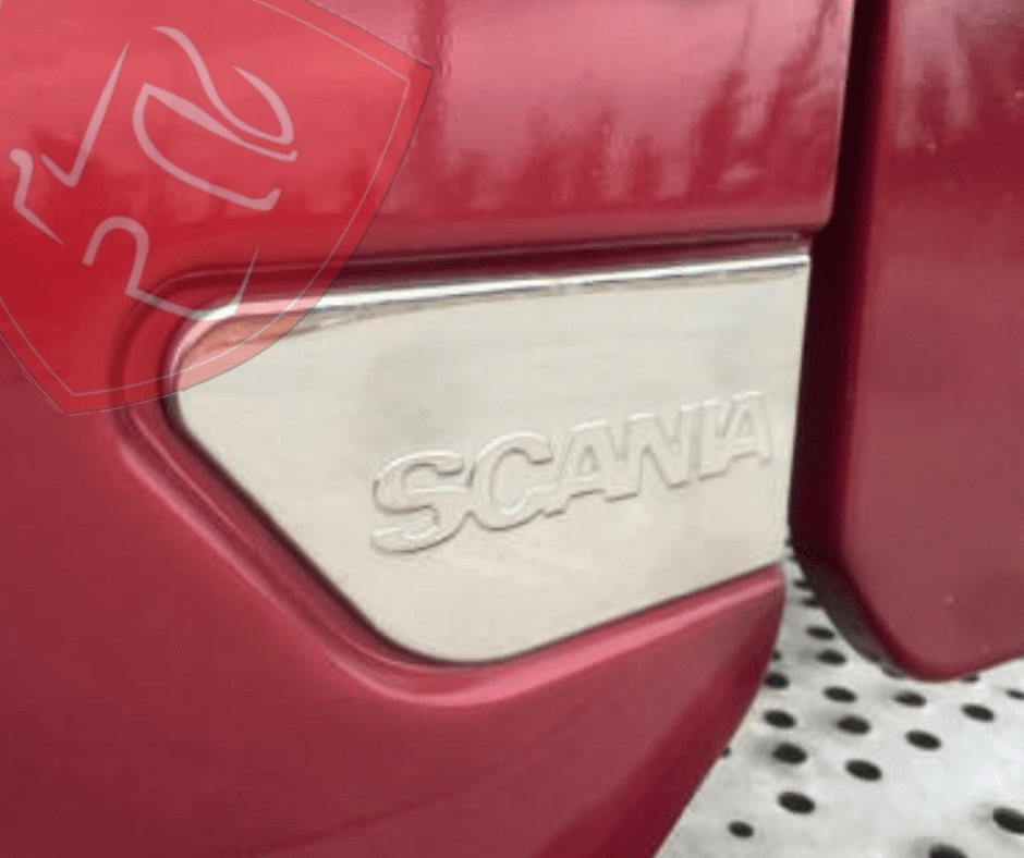 JG CUBIERTA PARA GUARDAFANGO LATERAL LOGO INOX SCANIA S4 S5 ...