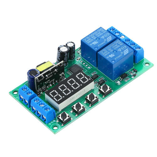 RECEPTOR 433 MHZ 2 CANALES CON TEMPORIZADOR | Control Full