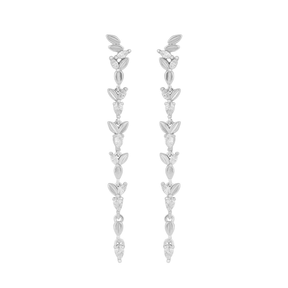 Pendiente - Meya long - Plateado | OLIKA SCANDINAVIAN DESIGN