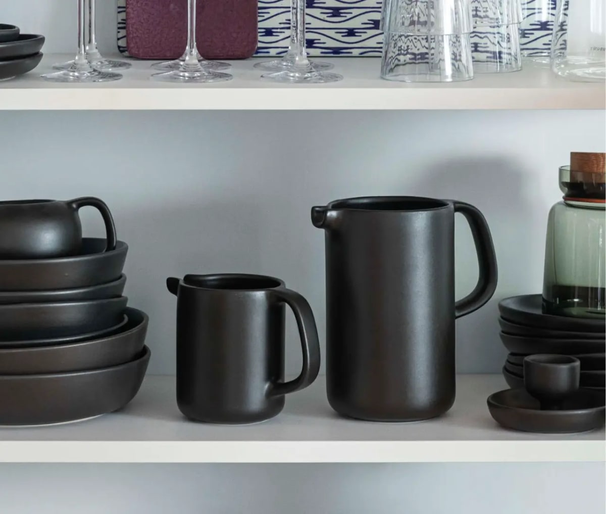 Jarra de agua cilindrica mediana de Cocina Nordica | OLIKA SCANDINAVIAN ...