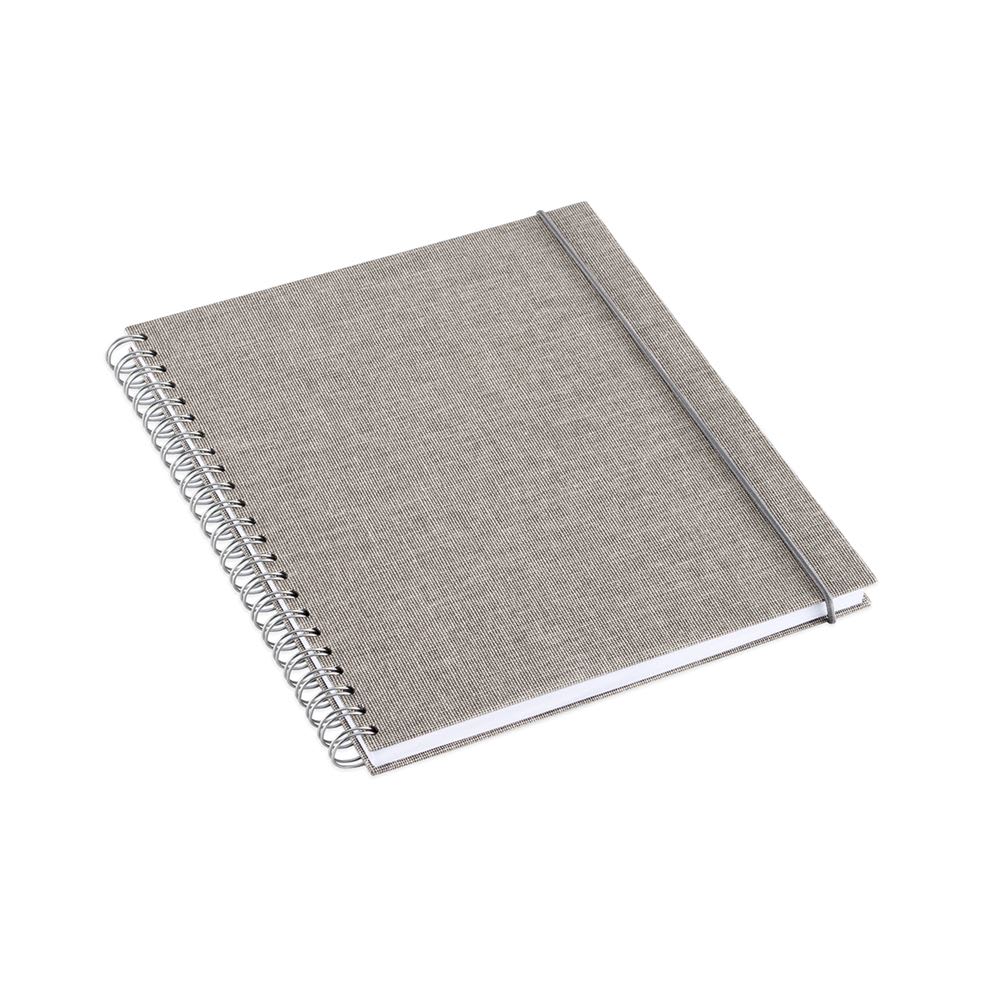 CUADERNO DE ANILLAS - 17x20 cm - Sin Linea - Gris Claro | OLIKA SCANDINAVIAN DESIGN