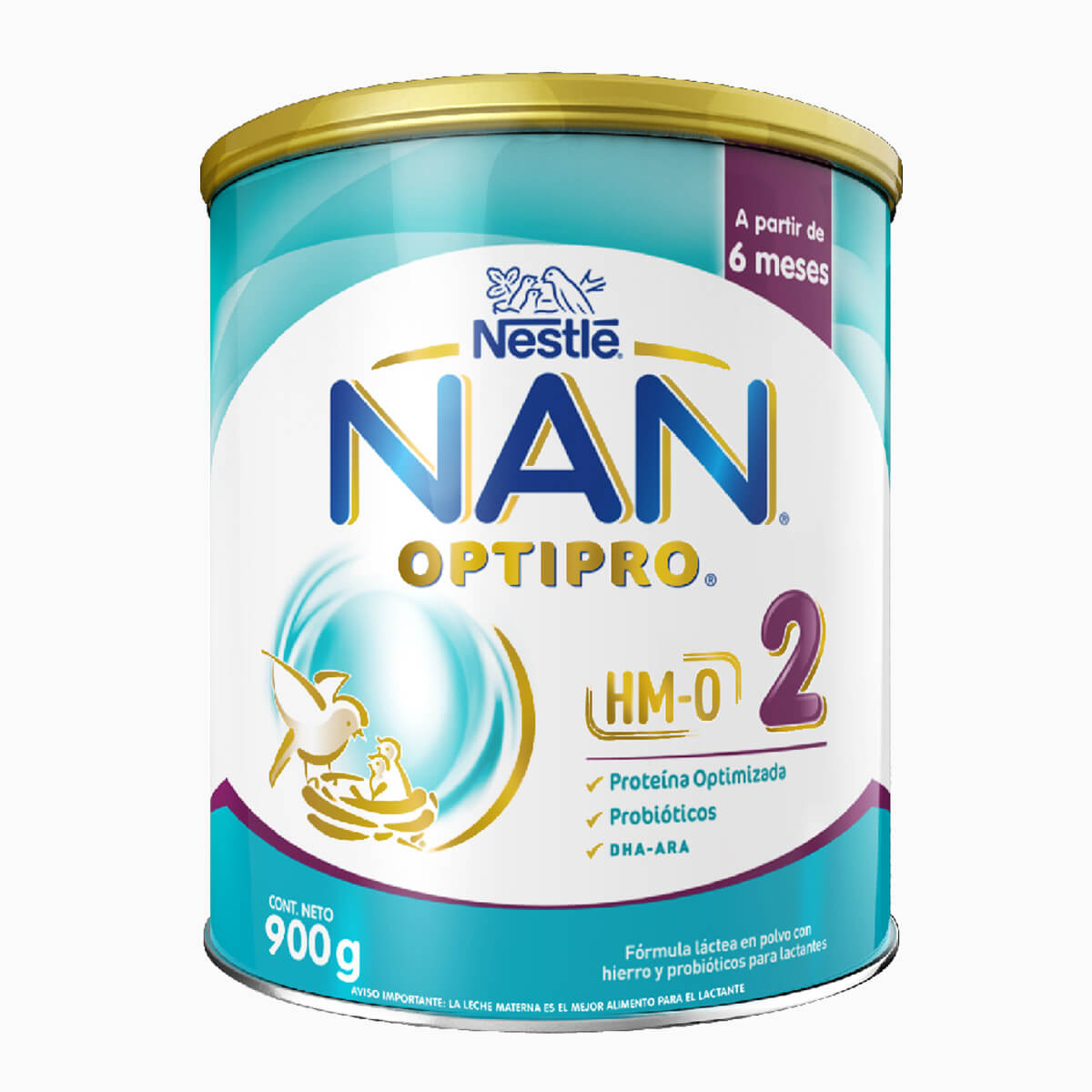 NAN Optipro 2 Lata 900gr | Santa Úrsula Salud