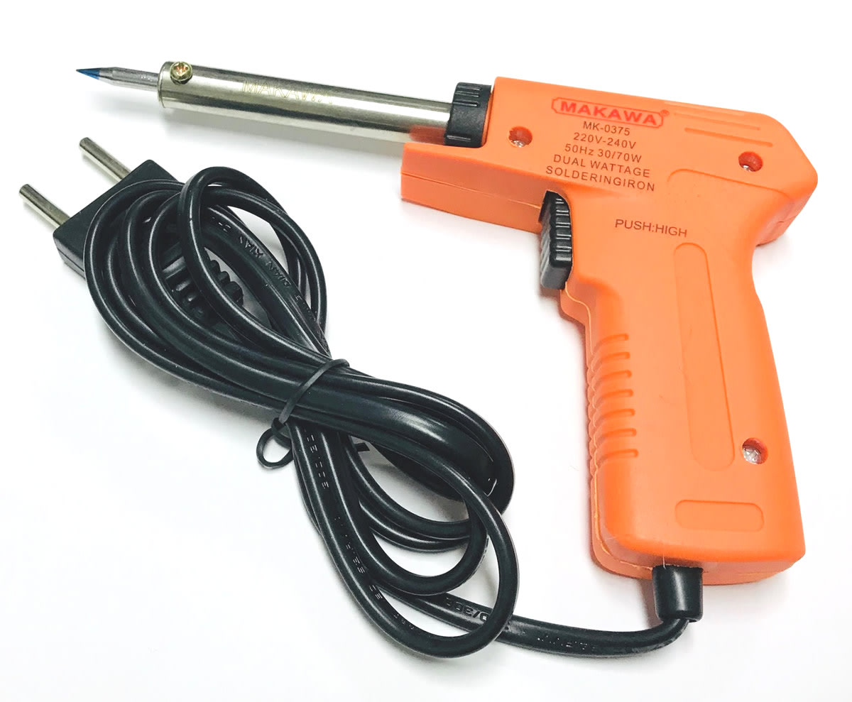 Cautín Eléctrico Pistola 30W/70W (Set) | Mundo del Joyero