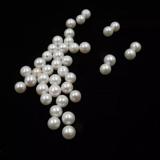 Perla Akoya Redonda Crema 9-9.5mm (Par) | Mundo del Joyero