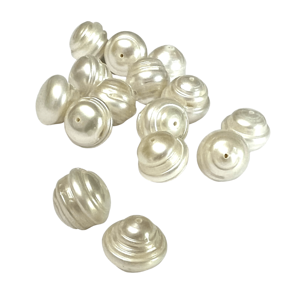 Perla Natural Redonda Irregular 10-11mm (Unidad) | Mundo del Joyero