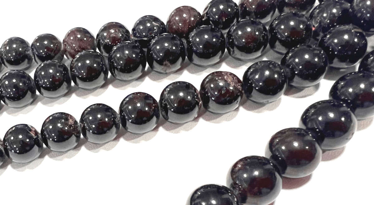 Granate Natural 14mm Redondo (Tira) | Mundo del Joyero