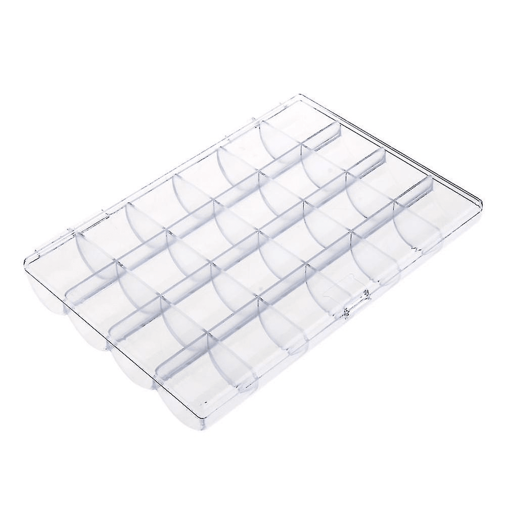 Caja Acrílico 24 Compartimentos Unidad Mundo Del Joyero