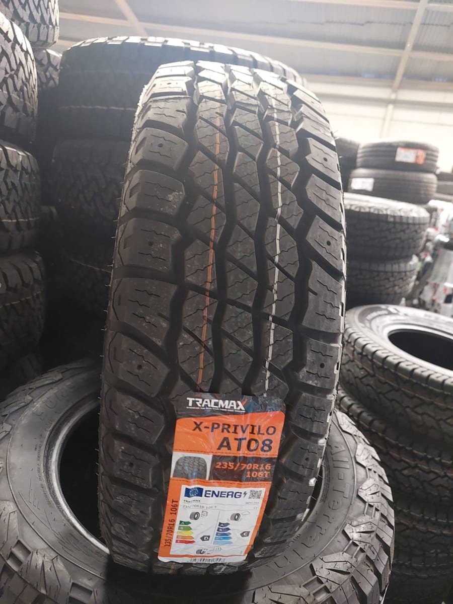 NEUMATICO 235/70 R16 106T X-privilo AT08 TRACMAX PCR | Neumáticos del Maule