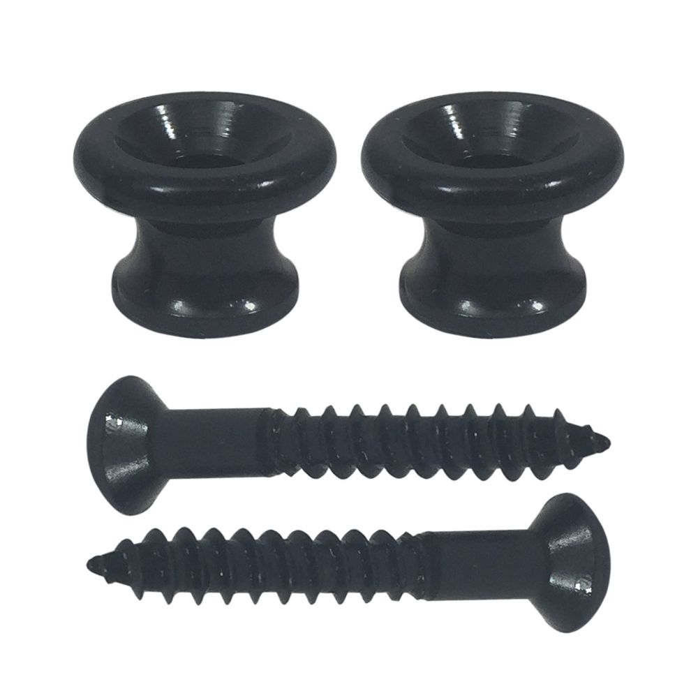 Strap Pins. Black. EP-B1 (2 pcs) | LB Luthier