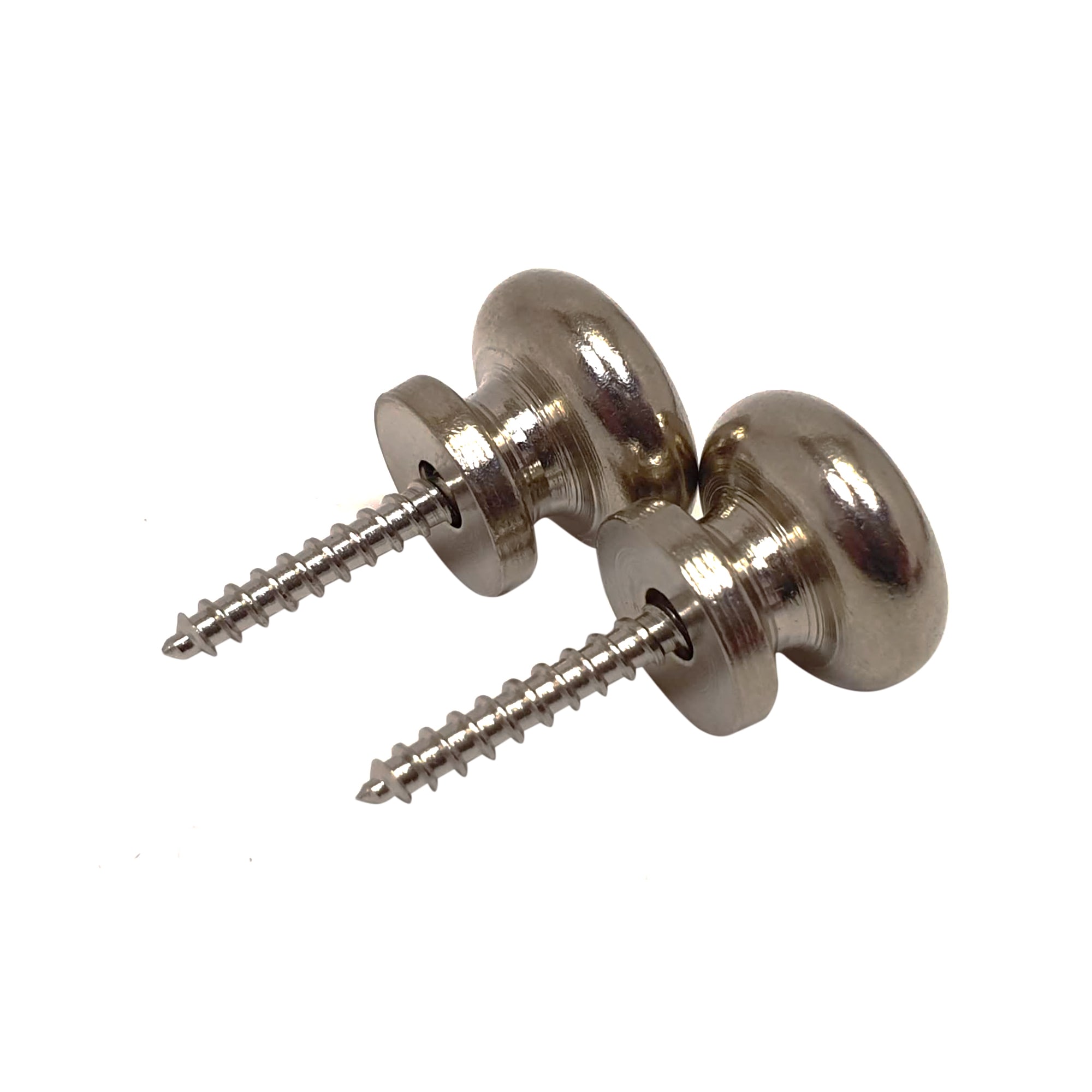 Set de Strap Pins. Chrome. Mod: 13 | LB Luthier