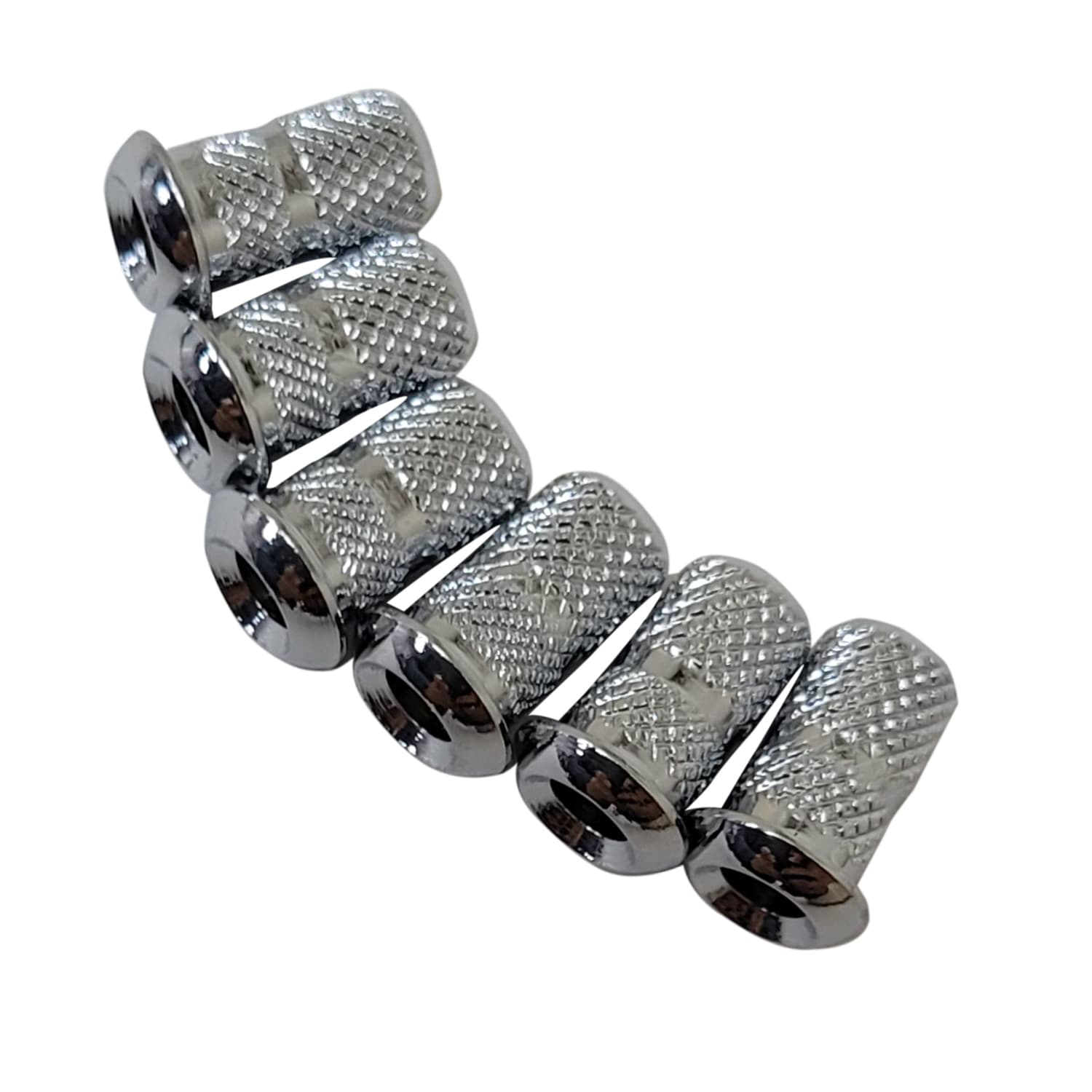 Set de Ferrules para Top Stewmac EEUU Mod: 0286-C. Color: Chrome | LB Luthier