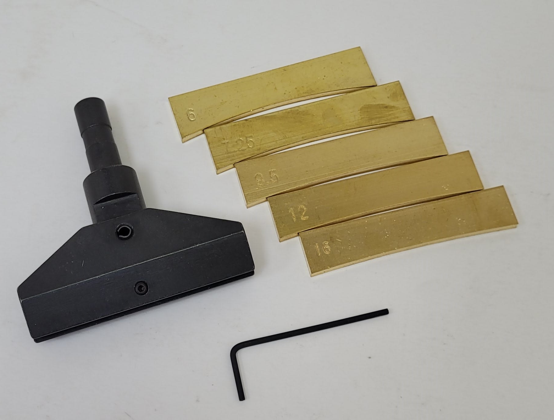 Set de Insertos de Bronce con Radio para Prensar trastes Stewmac EEUU ...