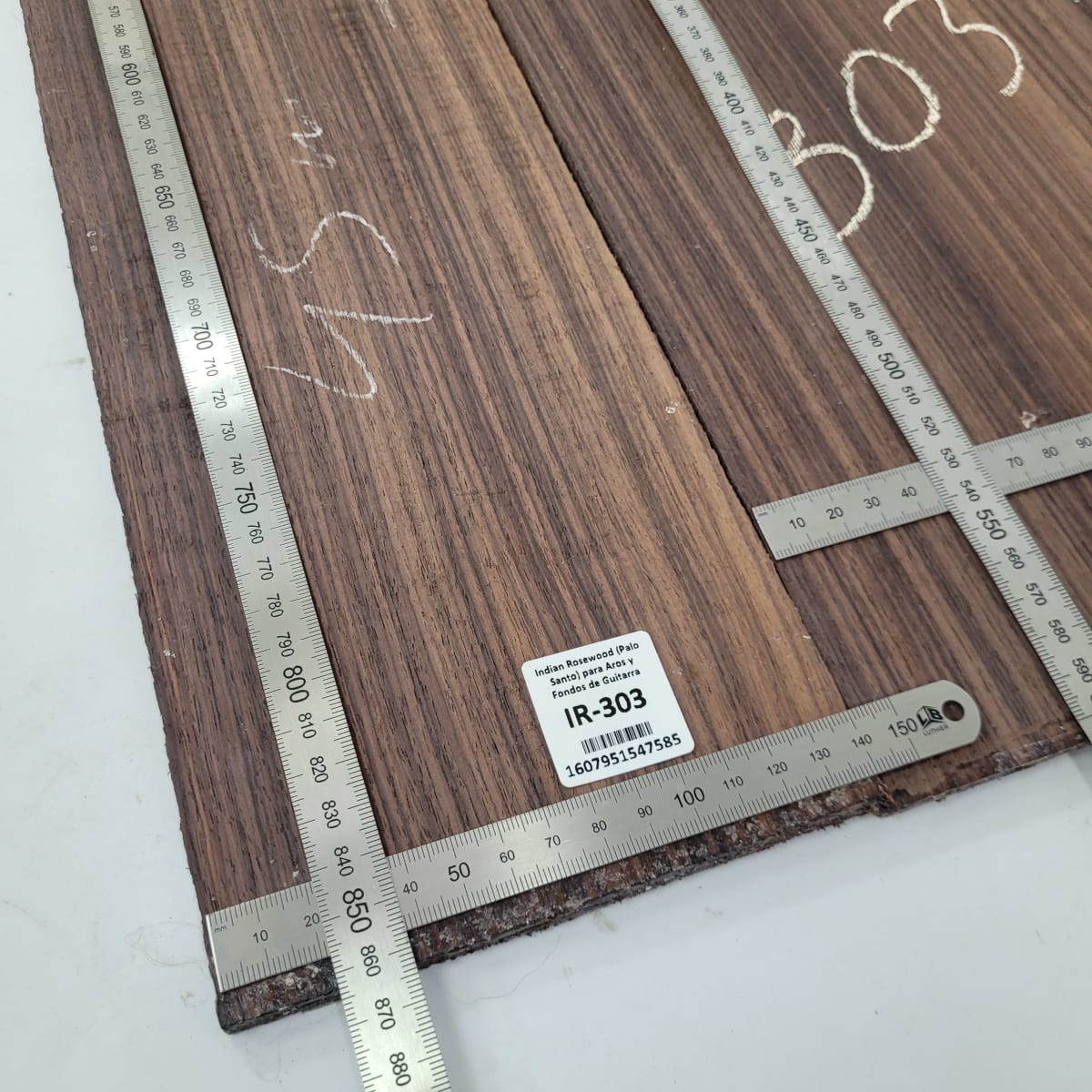 Set de Aros y Fondo IR-303 de Indian Rosewood Especial para Guitarra Clasica / Corte Radial | LB ...