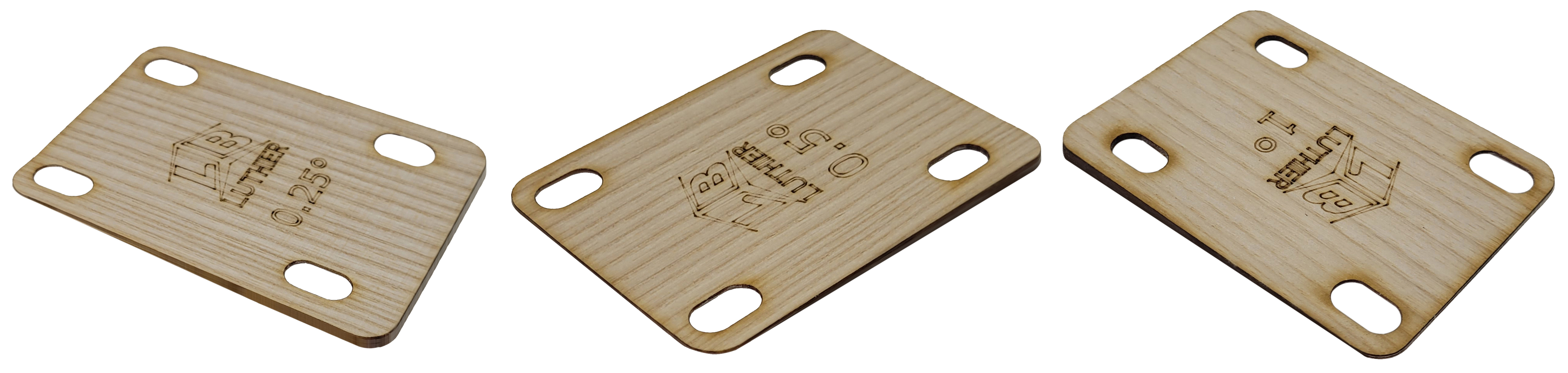 Shim Neck Sumplementos en Angulo LB Luthier. Tipo Telecaster | LB ...