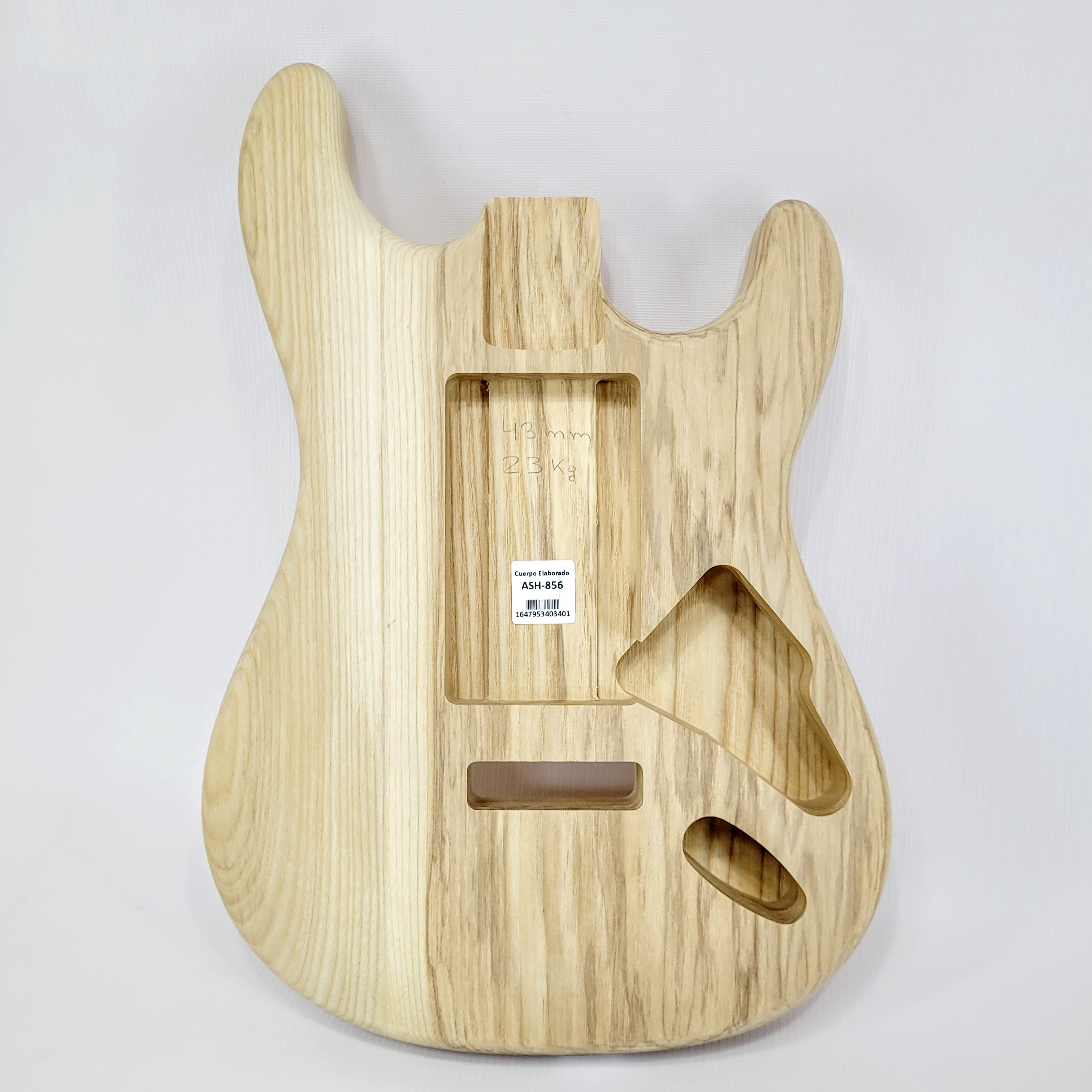 Cuerpo Prefabricado Tipo Strato ST-LB ASH-856 Peso Ligero de 2.3kg | LB Luthier Internacional