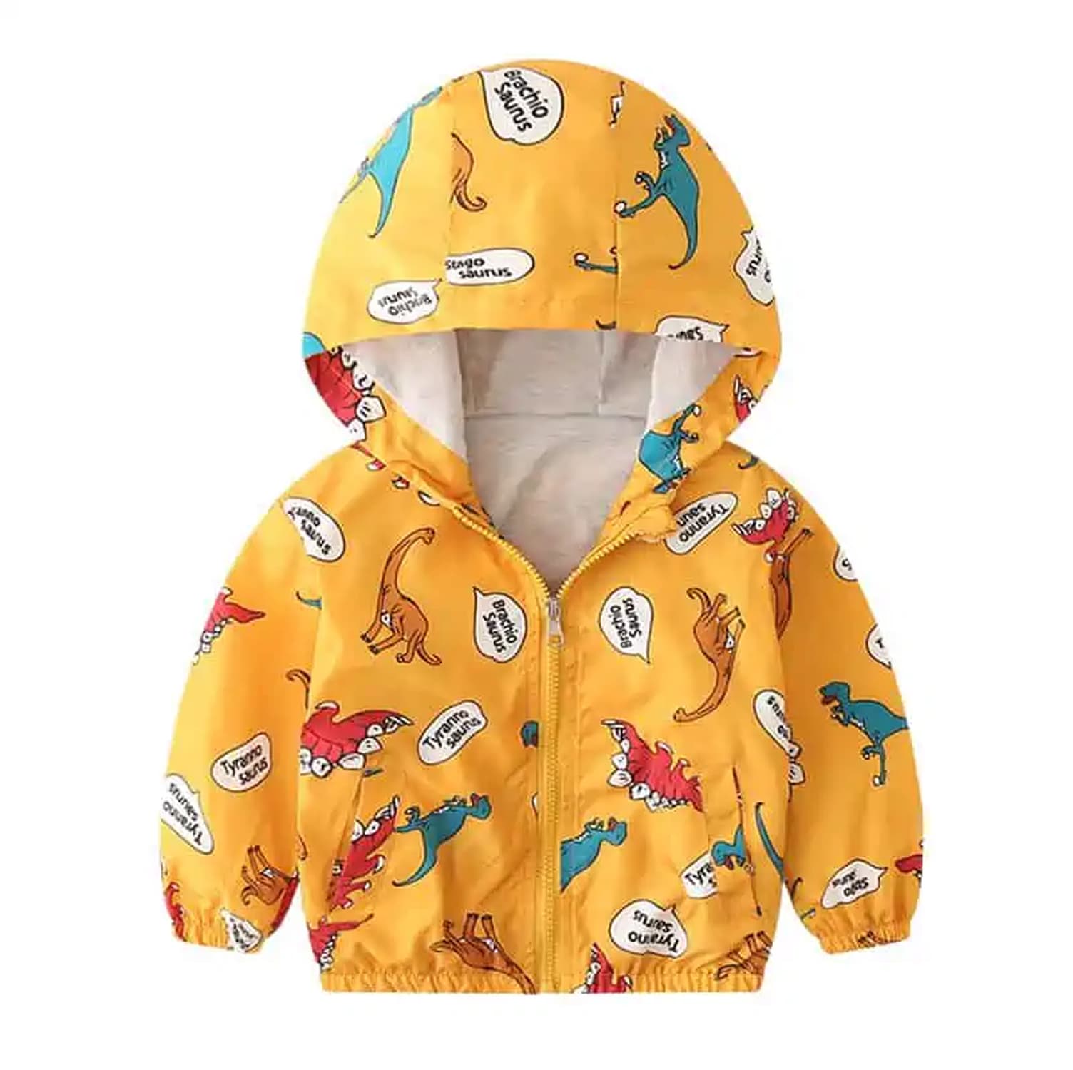Cortaviento Amarillo Dinosaurios | MaryShop
