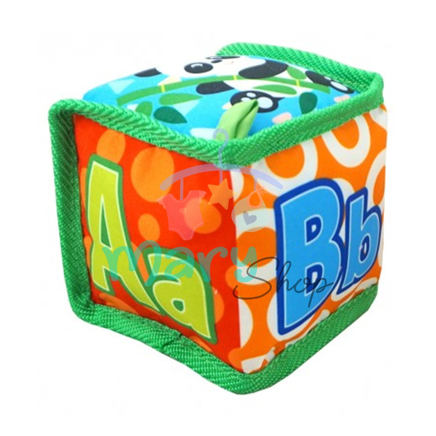 Cubo Sensorial Didáctico ABC niño | MaryShop