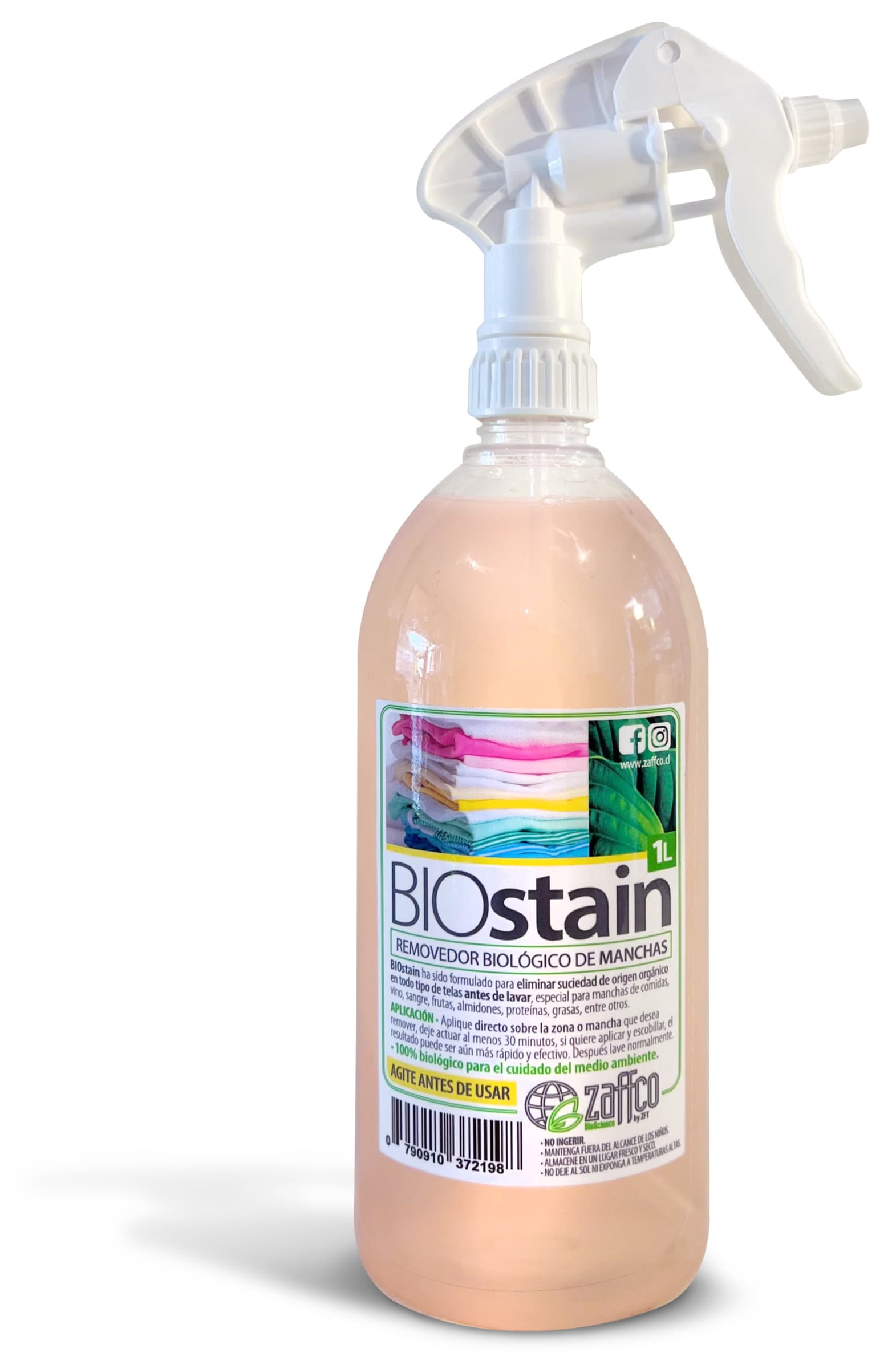 BIOSTAIN Removedor Biológico de Suciedad y Manchas | Zaffco