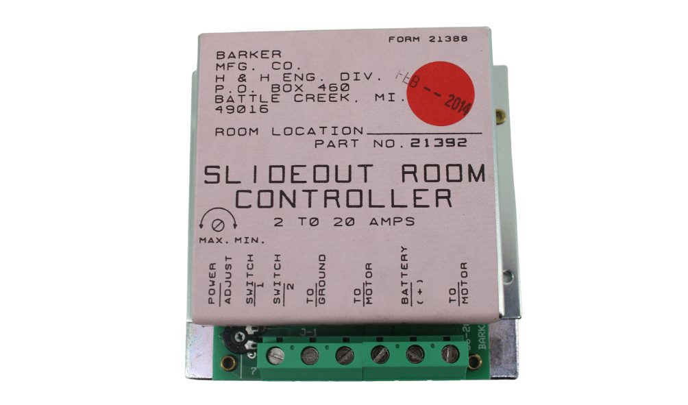 SLIDE OUT ROOM CONTROLLER | Camping Sobre Ruedas