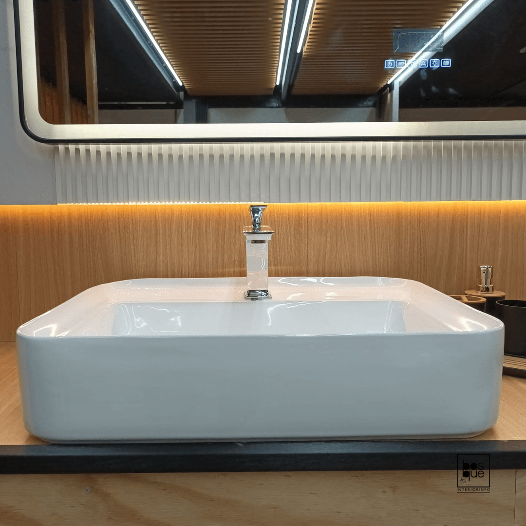 lavamanos modern blanco XL | Bosque Interiorismo