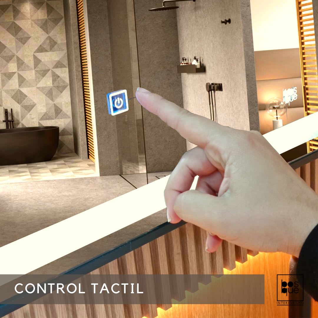 ESPEJO SMART ONE CIRCLE GOLD 60CM | Bosque Interiorismo