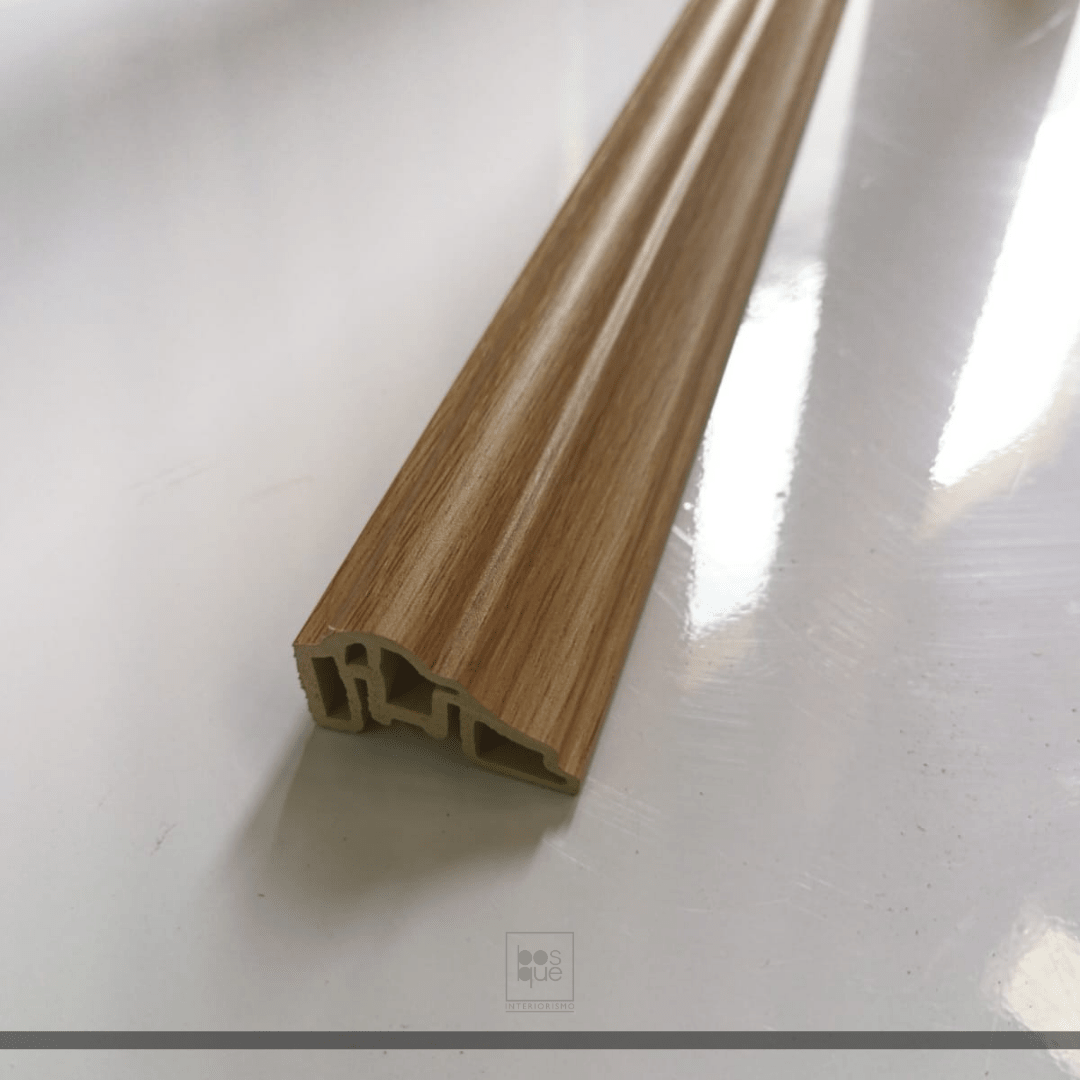 Moldura PVC 35x20MM - NATURAL | Bosque Interiorismo