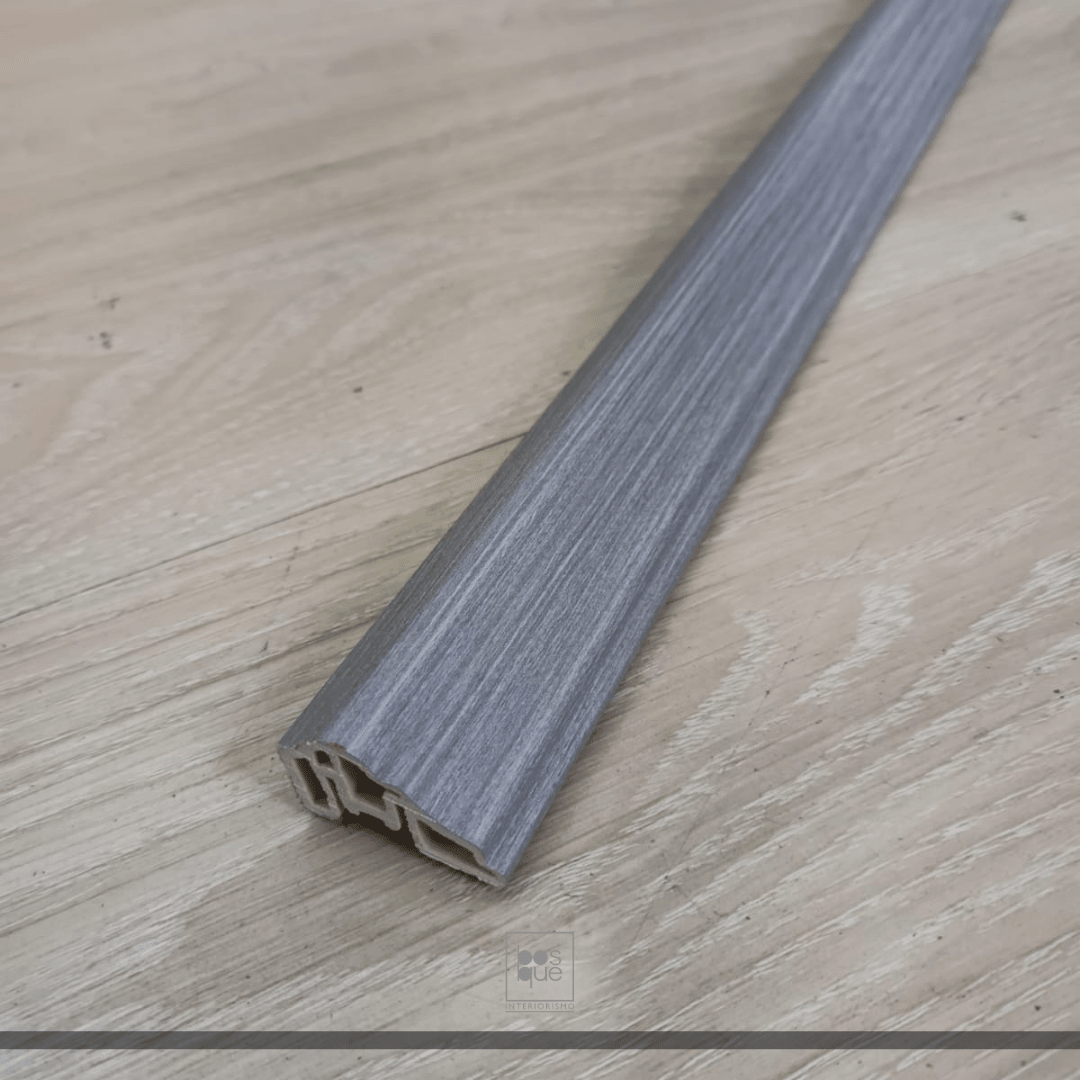Moldura PVC 35x20MM - GRIS | Bosque Interiorismo