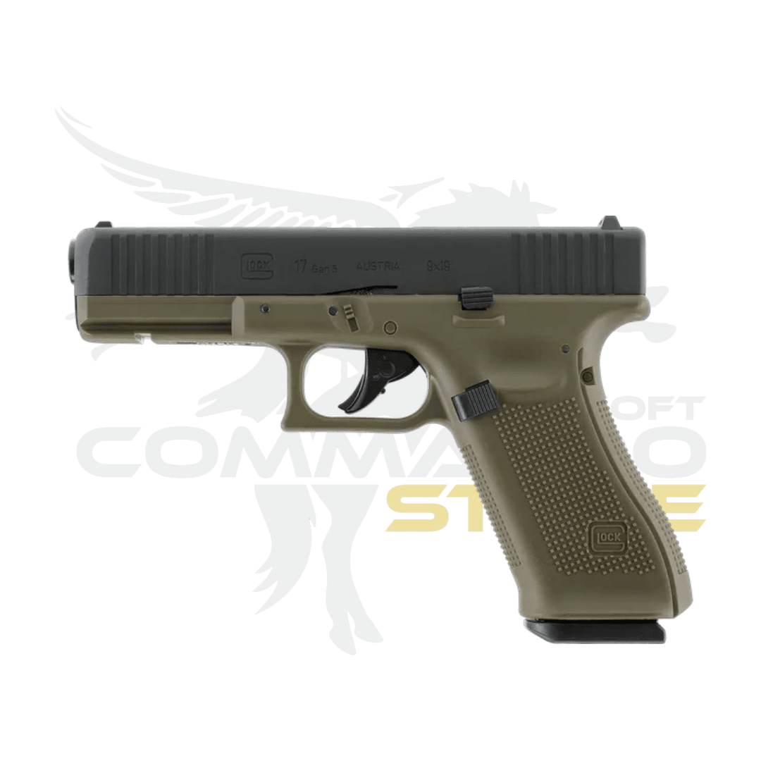 Replica Glock 17 Gen5 BLK-BFG 6 mm CO2 | Airsoft Commando Store