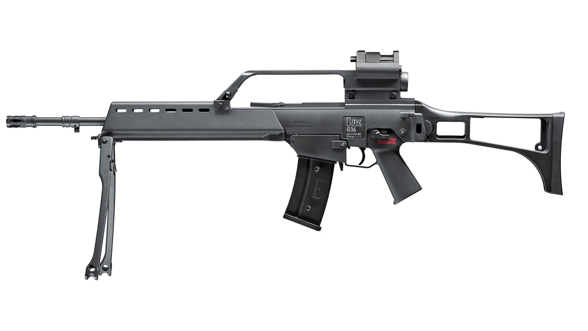 Replica HK G36 AEG 6mm BLOWBACK (Mira 3.5 + RedDot) | Airsoft Commando ...
