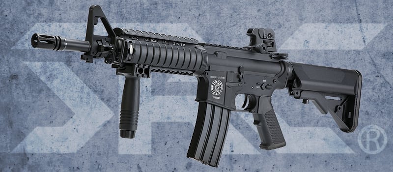 Replica SRC SR4 CQB FULL METAL GEN II 0510TMII | Airsoft Commando Store ...