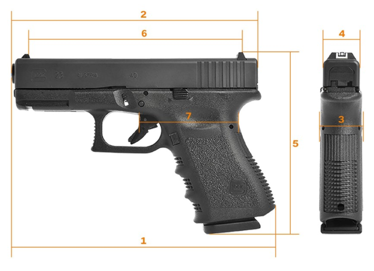 GLOCK 23 GEN 3 CAL .40 | Nueva Armeria Tarapaca - GLOCK STORE